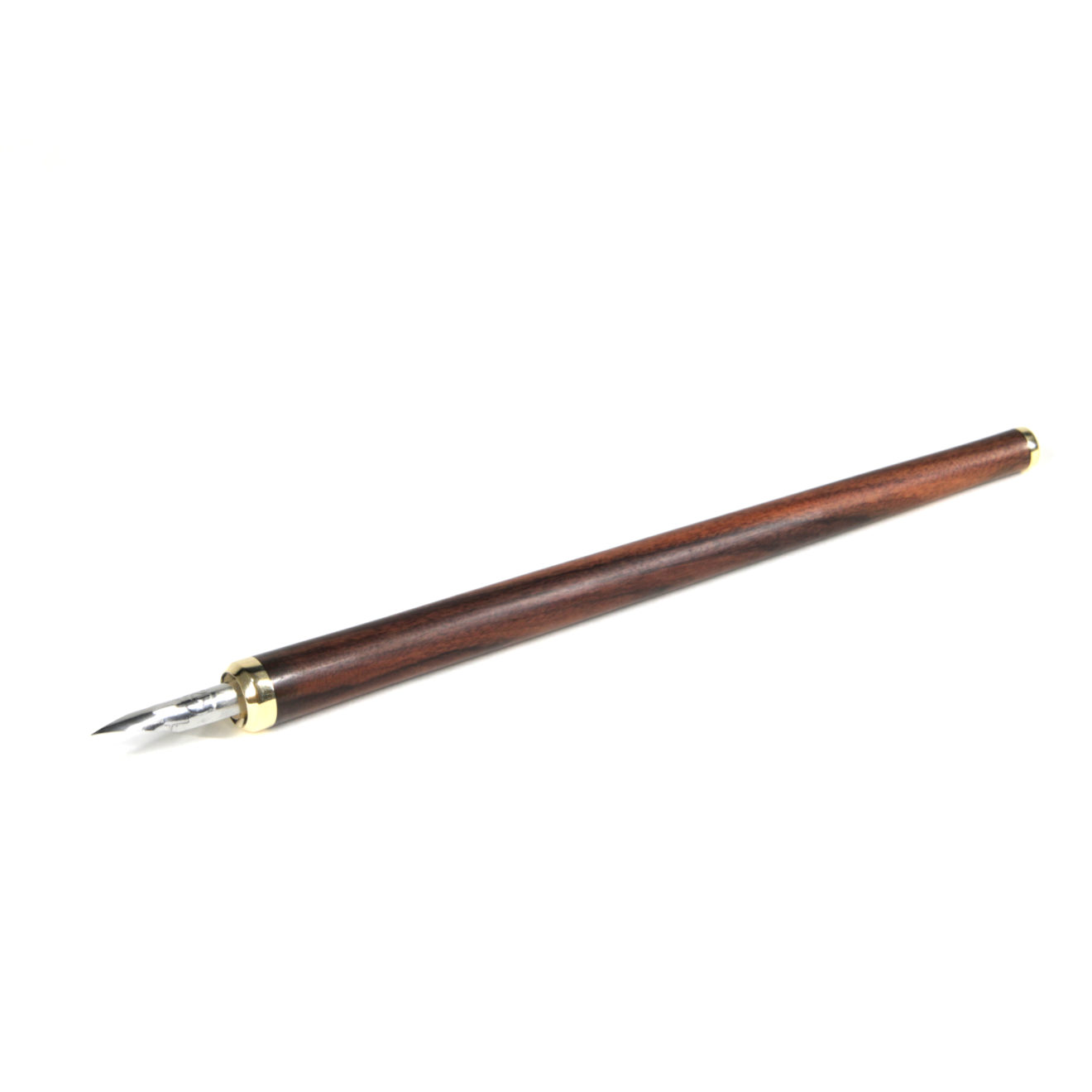 Rosewood – Straight Calligraphy Pen | Calligraphy pen, custom pen, wood ...