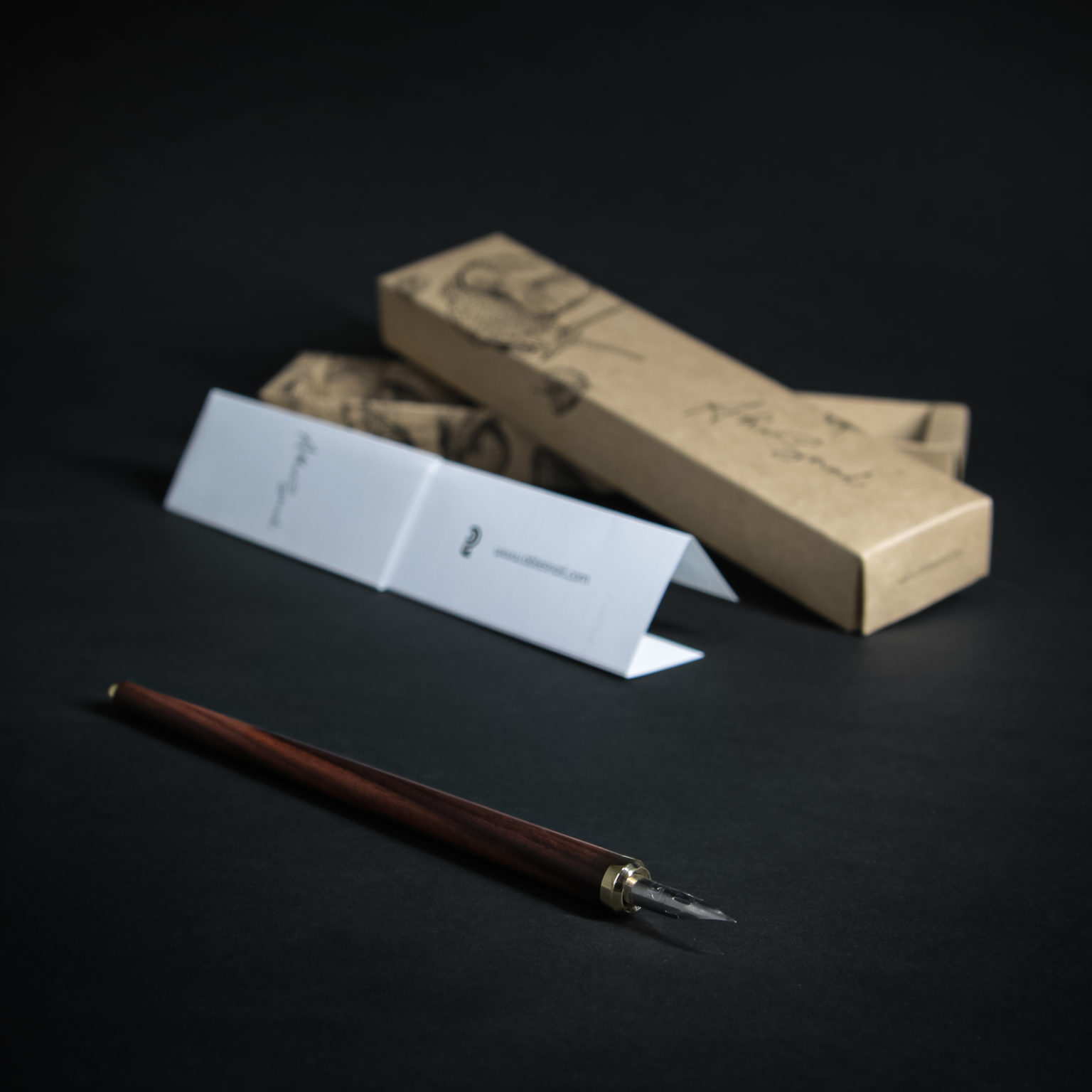 Rosewood – Straight Calligraphy Pen | Calligraphy pen, custom pen, wood ...